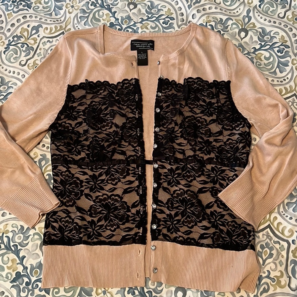 Beautifully Delicate And Feminine Cardigan Sweater - Gem